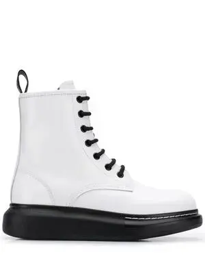 Alexander McQueen Platform Ankle Boots