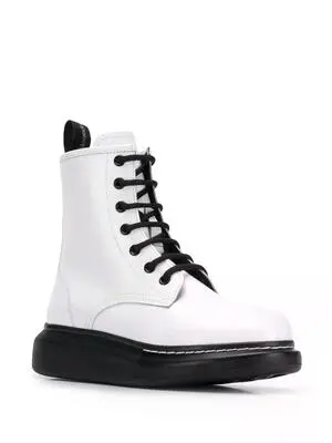 Alexander McQueen Platform Ankle Boots