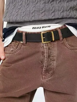 Miu Miu Straight-leg Jeans