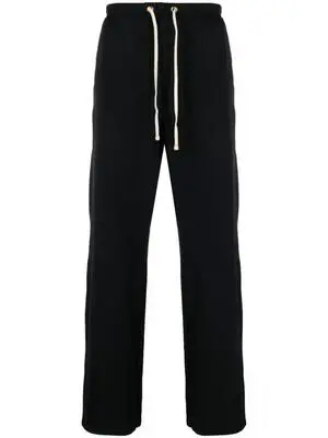 LES TIEN Drawstring-fastening Waist Trousers - Black