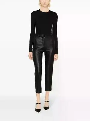Versace Boned Crepe Bodysuit