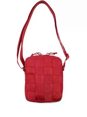 Supreme Woven Messenger Bag - Red