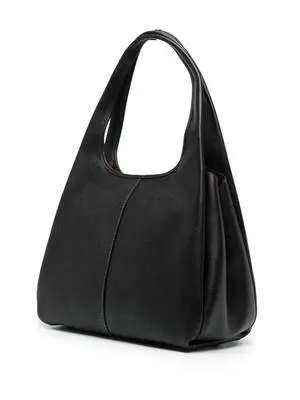 COACH Lana Pebbled-leather Tote Bag - Black