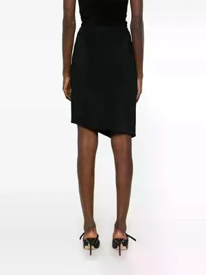 MUGLER Pierced Midi Skirt
