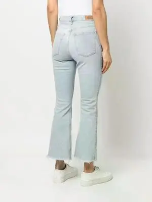 Polo Ralph Lauren High-rise Cropped Jeans - Blue