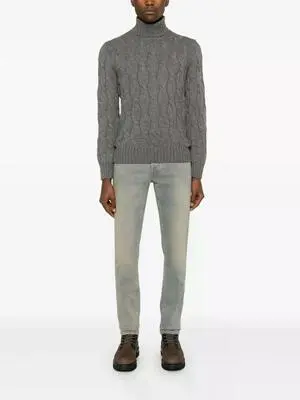 Jacob Cohen Scott Slim-cut Cropped Jeans - Blue