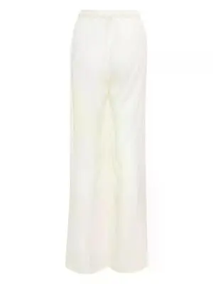 PARAMIDONNA Aurora Metallic-threading Palazzo Pants
