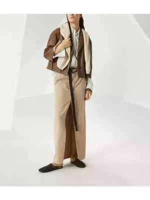 Brunello Cucinelli Monili Embellished V-neck Sweater - Neutrals
