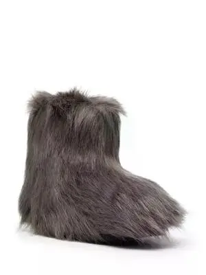 STAND STUDIO Olivia Faux-fur Ankle Boots
