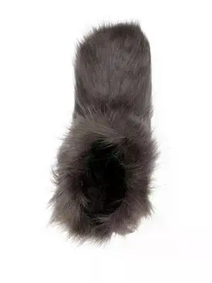 STAND STUDIO Olivia Faux-fur Ankle Boots