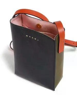 Marni Nano Museo Soft Shoulder Bag - Black
