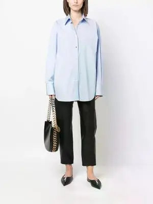 Stella McCartney Oversized Long-sleeve Cotton Shirt