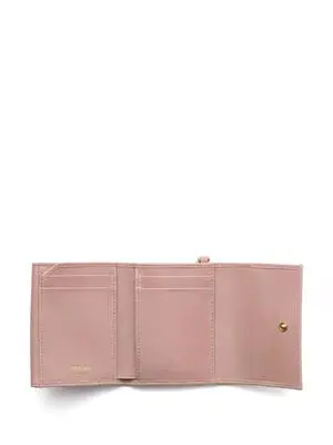 Prada Small Leather Wallet - Pink