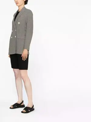 CIRCOLO 1901 Check-print Double-breasted Blazer