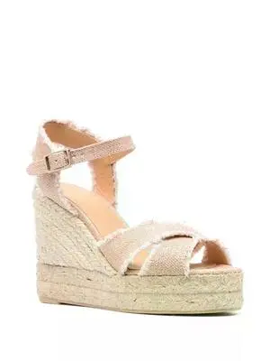 CastaÑer 110mm Bromelia Wedge Espadrilles