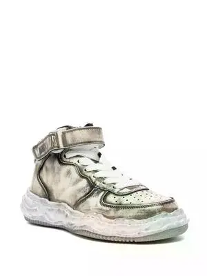 Mihara Yasuhiro Wayne High-top Sneakers - Grey