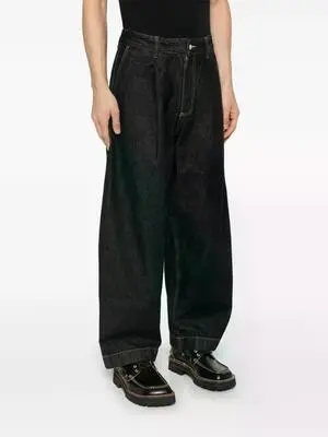 Studio Nicholson Pleated Detailing Jeans