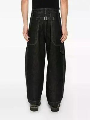 Studio Nicholson Pleated Detailing Jeans