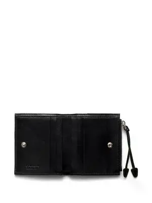 Prada Small Leather Wallet - Black