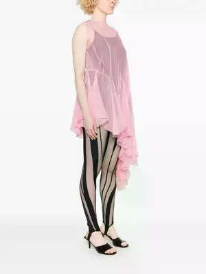 ALAINPAUL Extended Ruffle Top