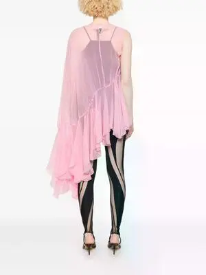 ALAINPAUL Extended Ruffle Top