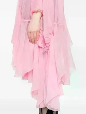 ALAINPAUL Extended Ruffle Top