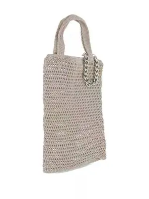 NICCOLO PASQUALETTI Coya Macramé Tote Bag