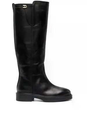 Furla Calf Leather Knee-length Boots