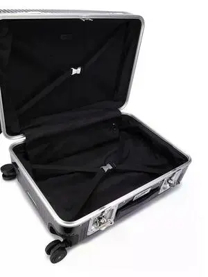FPM MILANO Bank Light Spinner 68 Luggage Trolley - Black
