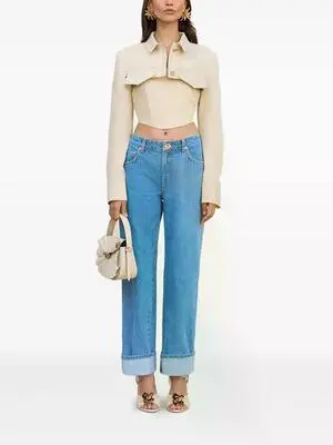 Cult Gaia Issa Cropped Jacket