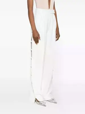 NISSA Embellished Wide-leg Trousers