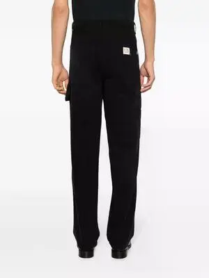 AWAKE NY Logo-embroidered Straight-leg Jeans