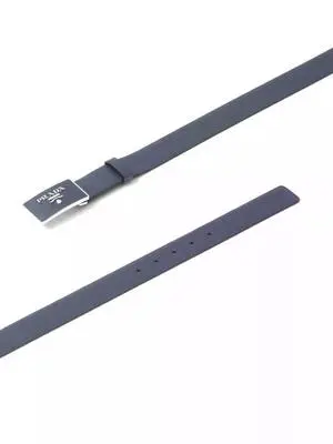 Prada Saffiano Leather Belt - Blue
