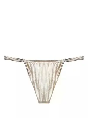 ISA BOULDER Rope-detail Reversible Bikini Bottoms
