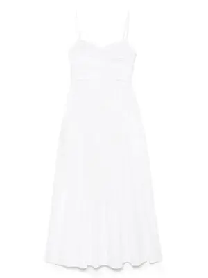 Matteau Poplin Maxi Dress - White