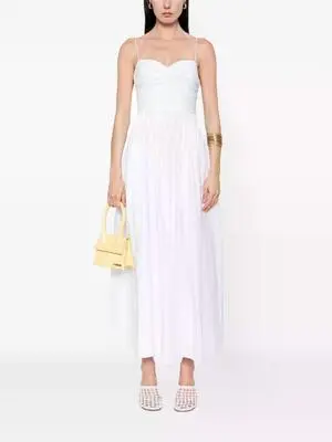 Matteau Poplin Maxi Dress - White
