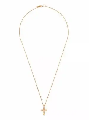 Emanuele Bicocchi Fleury Cross Pendant Necklace