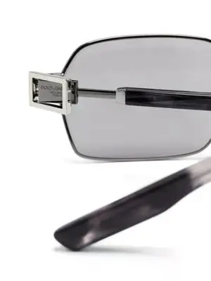 Dolce & Gabbana Rectangle-frame Sunglasses - Grey