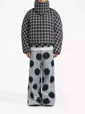 Marni Checked Down Jacket