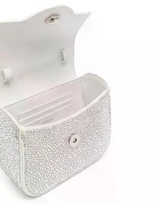 Versace La Medusa Crystal-embellished Mini Bag