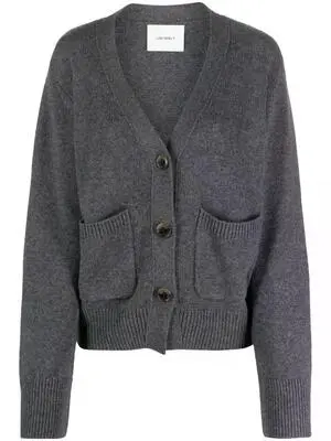 LISA YANG Danni Cashmere Cardigan - Grey