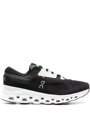 On Cloudstratus Running Sneakers - Black