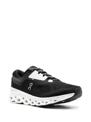 On Cloudstratus Running Sneakers - Black
