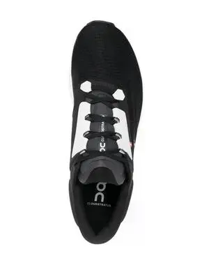 On Cloudstratus Running Sneakers - Black