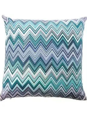 Missoni Jarris Zigzag-print Cushion Grey