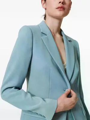 TWINSET Crêpe Blazer - Blue