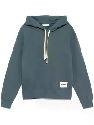 JIL SANDER Logo-patch Hoodie
