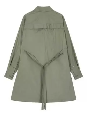 STUDIO TOMBOY Patch-pocket Shirtdress - Green