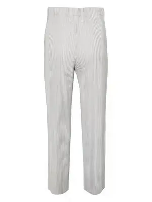 Issey Miyake Basic Tapered Plissé Trousers
