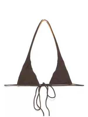 ISA BOULDER Zenith Bikini Top - Brown